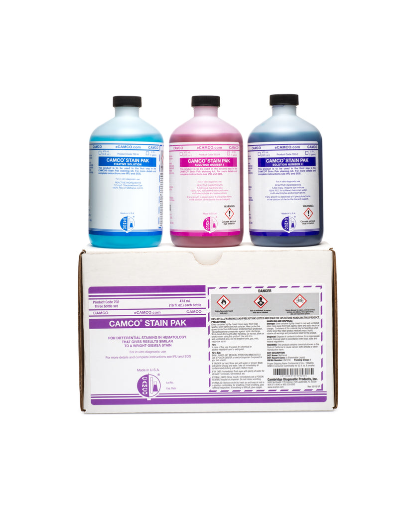 Camco Stain Pak – Cambridge Diagnostic Products, Inc.